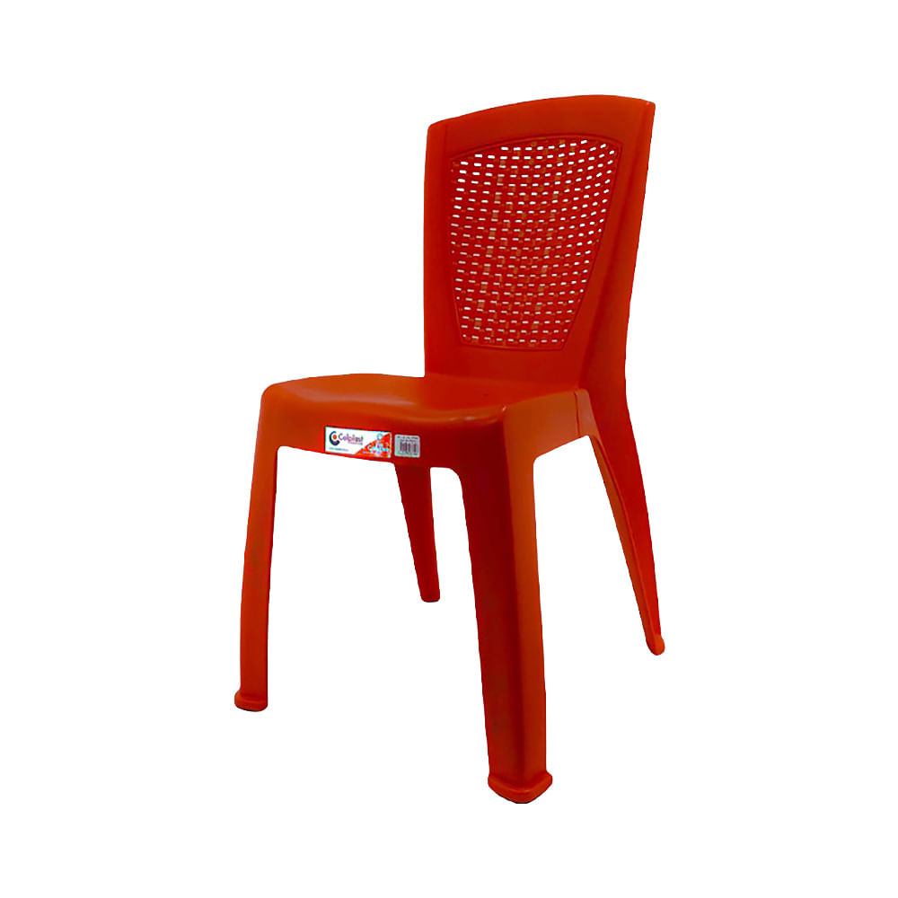 Silla calypso Rojo Colplast - El Gigante del Hogar Silla calypso Rojo Colplast - El Gigante del Hogar